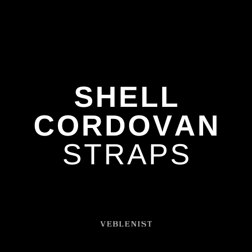 Shell Cordovan Leather Watch Straps | Custom Premium Bands | Horween ...