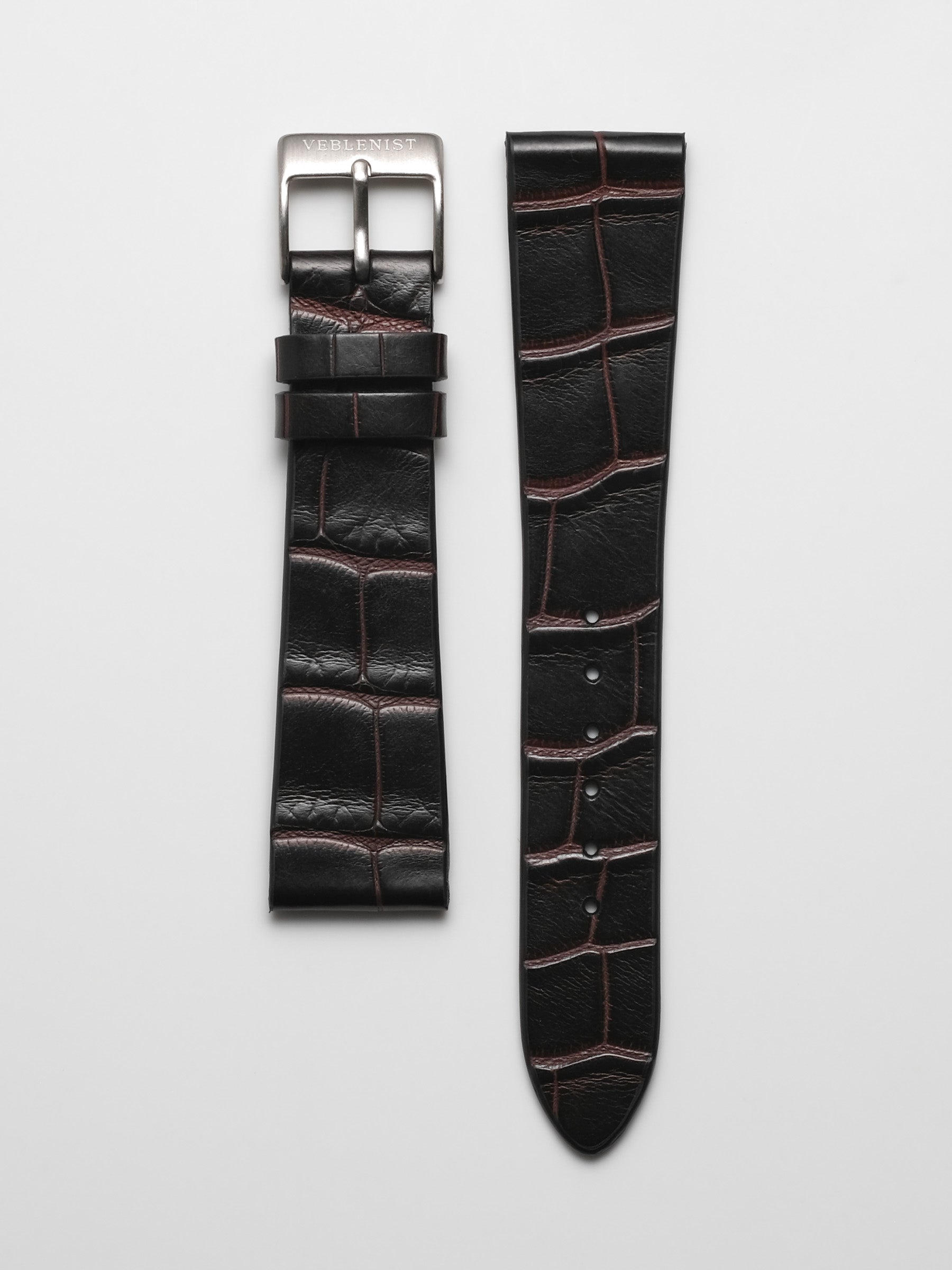 Matte Elvio Alligator Leather Watch Strap | Veblenist – VEBLENIST