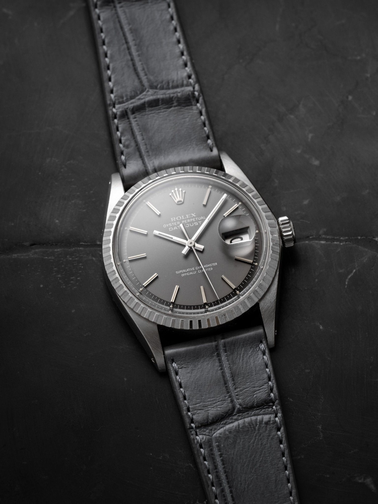 Matte Grey Alligator – VEBLENIST