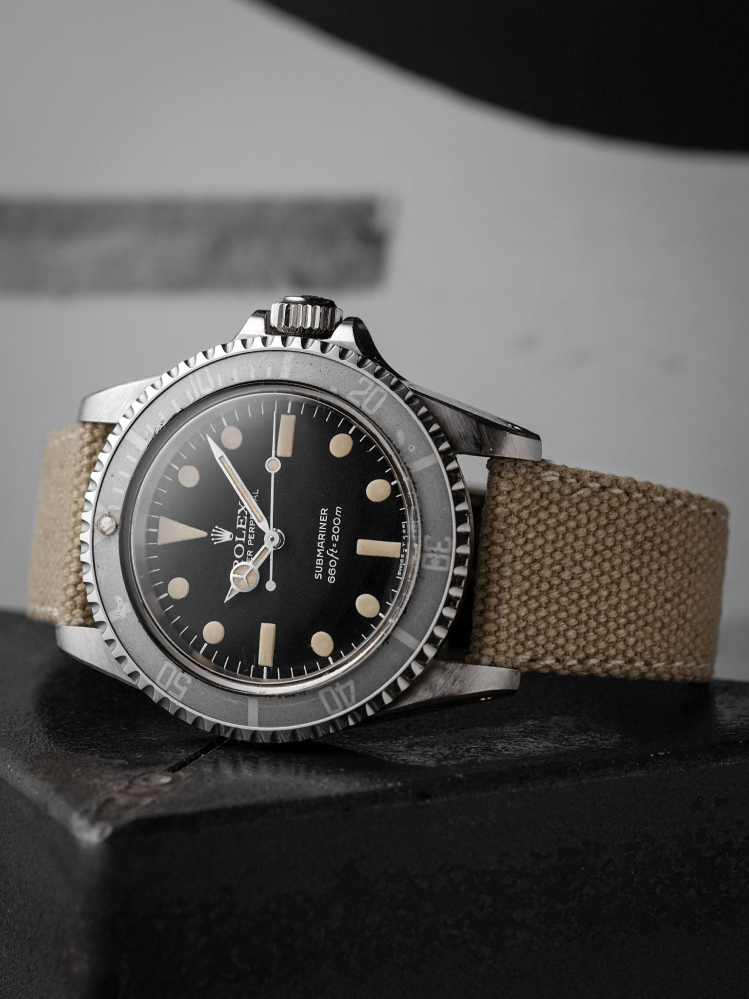 Desert Tan Canvas Watch Strap | Veblenist – VEBLENIST
